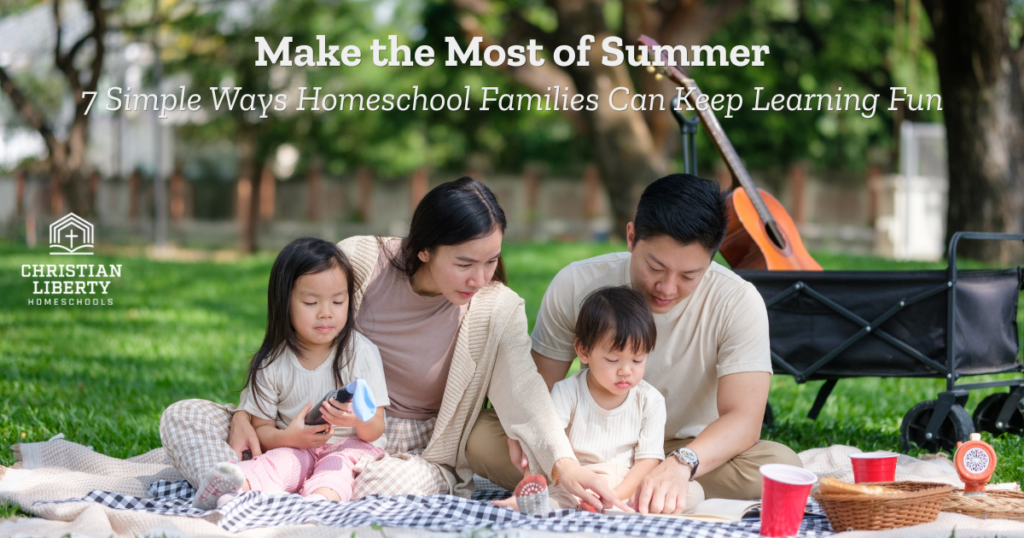 7 Summer Homeschool Activities for Fun Learning